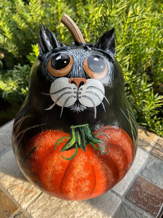 Cat Gourd Crafts