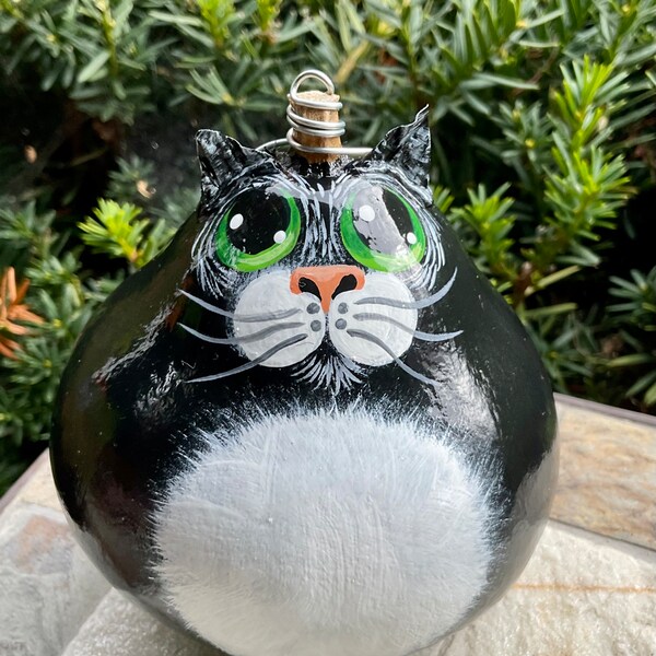 Painted Gourd Ornaments - Etsy