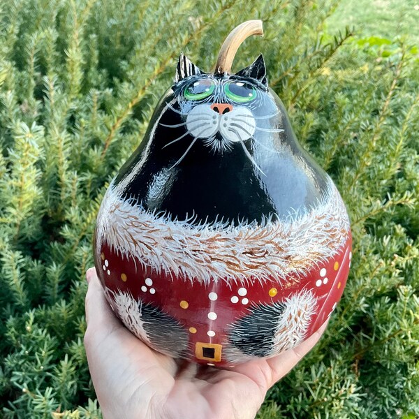 Christmas Gourd Etsy