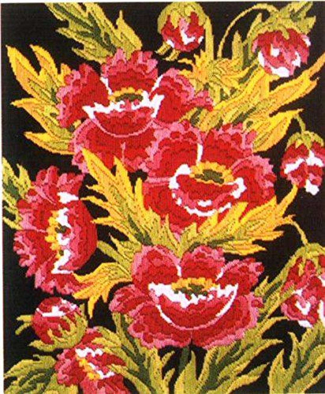 ANCHOR Stitch Kit Long Stitch - GRANDE & GLORIOUS Pour Home Decor - Etsy