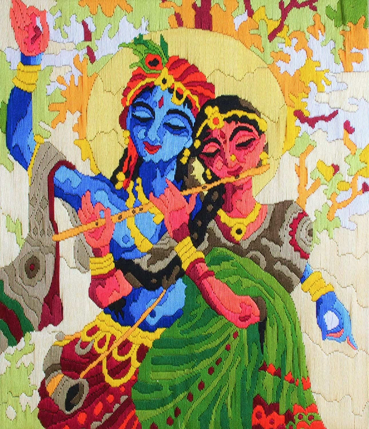 Anchor Stitch Kit RADHA KRISHNA LAHIRI Express Your - Etsy