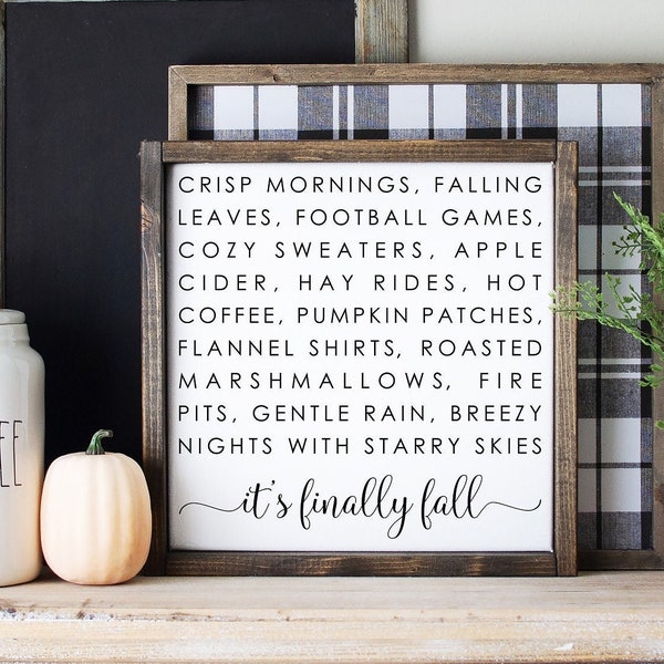 Fall Wall Decor - Etsy