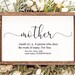 Mom Definition Sign Mom Gift Sign Definition of a Mom Gift Gift for Mom ...