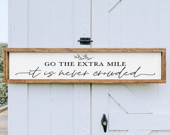 Go the Extra Mile - Etsy
