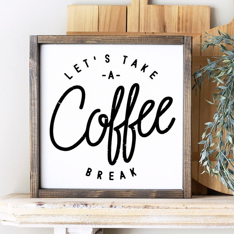 On a Break Sign - Etsy