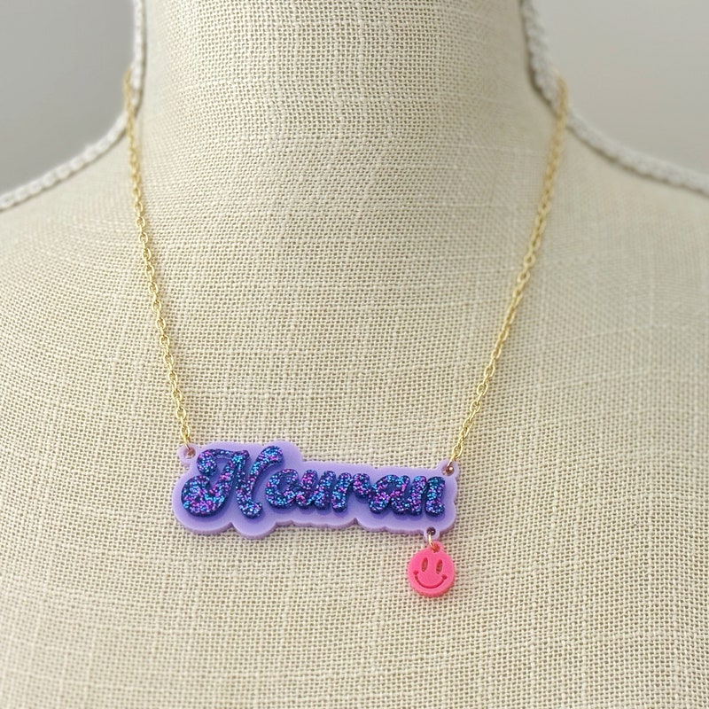 Girls Name Necklace - Etsy