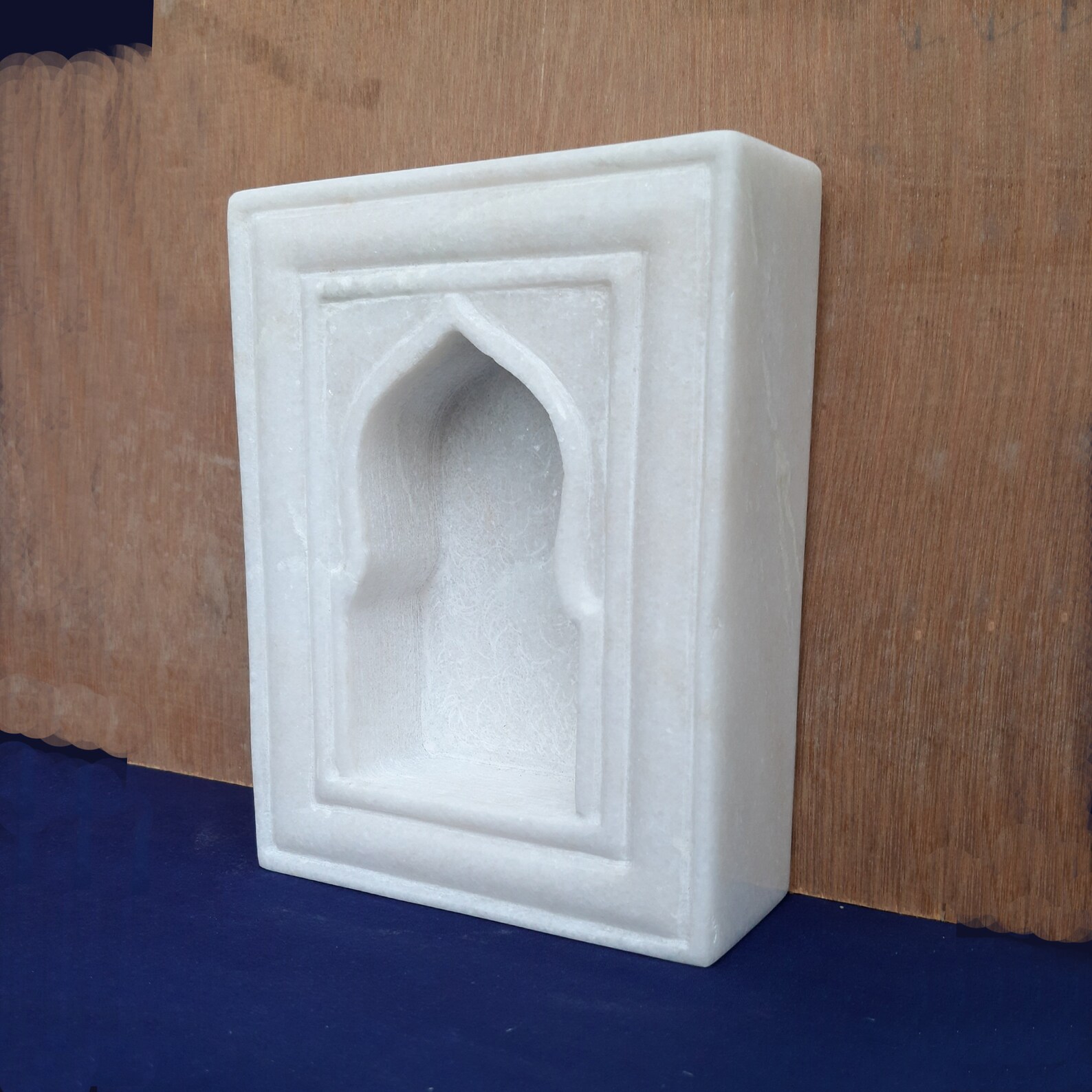 Marble Shrine Niche Small Stone Shrine White Shrine | Etsy