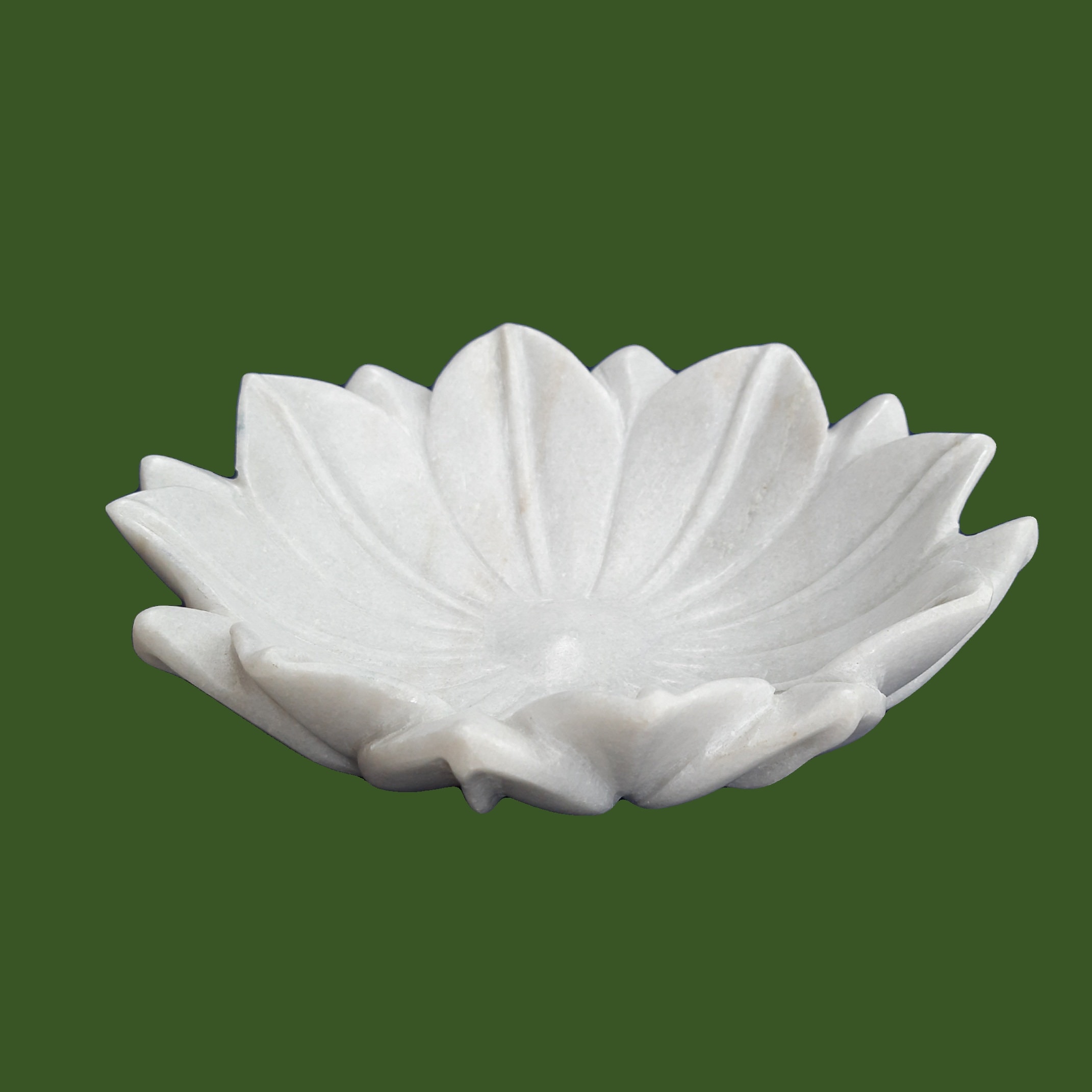 Hand Carved Marble Lotus Bowl Marble Bowl Fruit Bowl - Etsy
