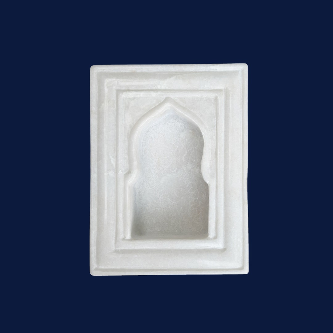 Marble Shrine Niche Small Stone Shrine White Shrine Decorative Piece ...