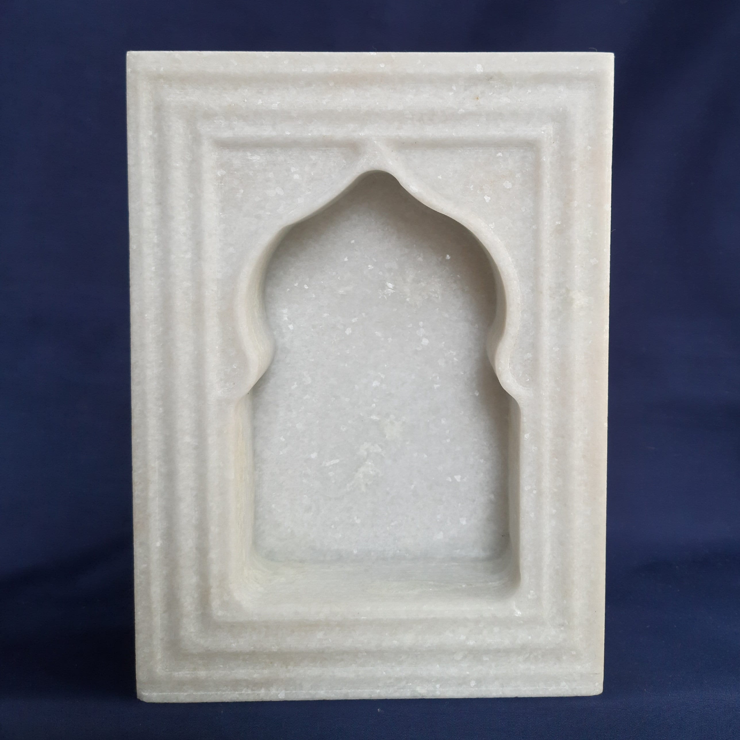 Marble Shrine Niche Small Stone Shrine - White Shrine Decorative Piece ...
