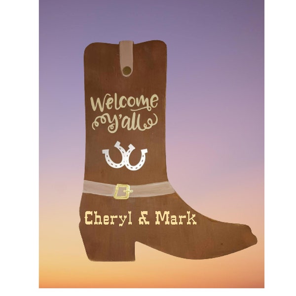 Western Signs Wording Wood - Etsy