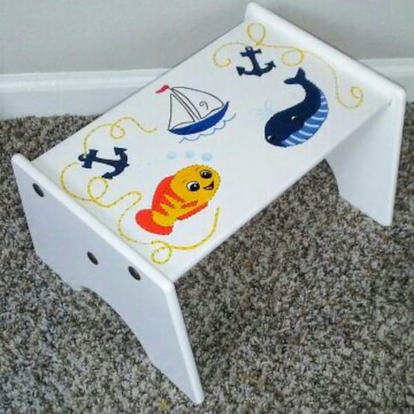 Children Step Stool - Etsy