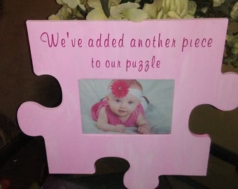 Puzzle Shaped Picture Frame - Etsy