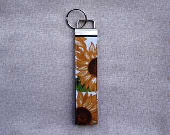 Sunflower Key Fob - Etsy