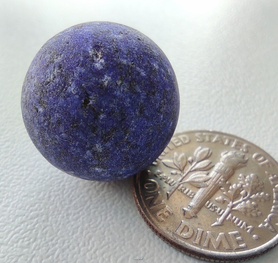 Opaque Sea Glass Marble, Please Read Description, Scroll Photos, Surf ...