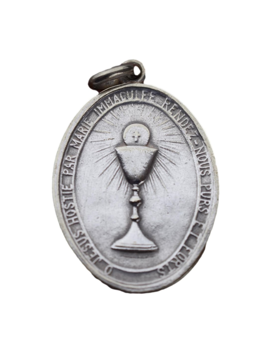 Large Mary Queen of Clergy Communion Medal Eucharist Chalice - Etsy