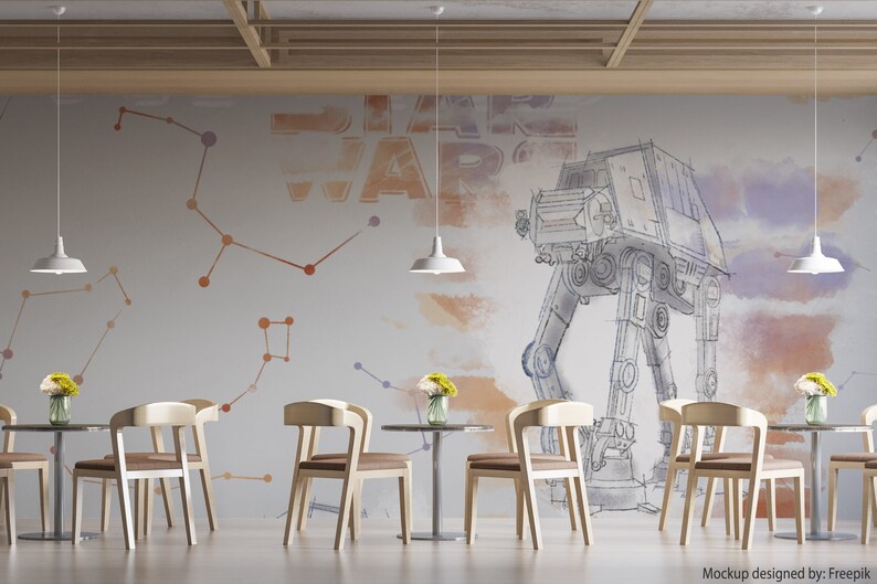 Star Wars Paper: star WARS Dreams Digital Paper Patterns, Scrapbooking ...