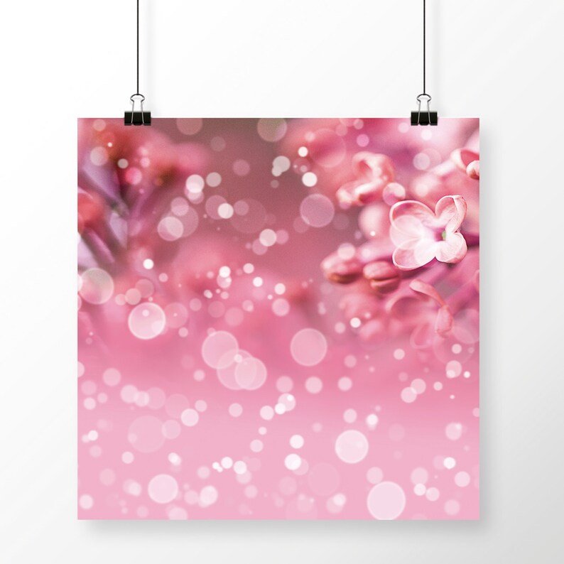 Bokeh Digital Paper: "colorful BOKEH Garden" With Bokeh Background ...
