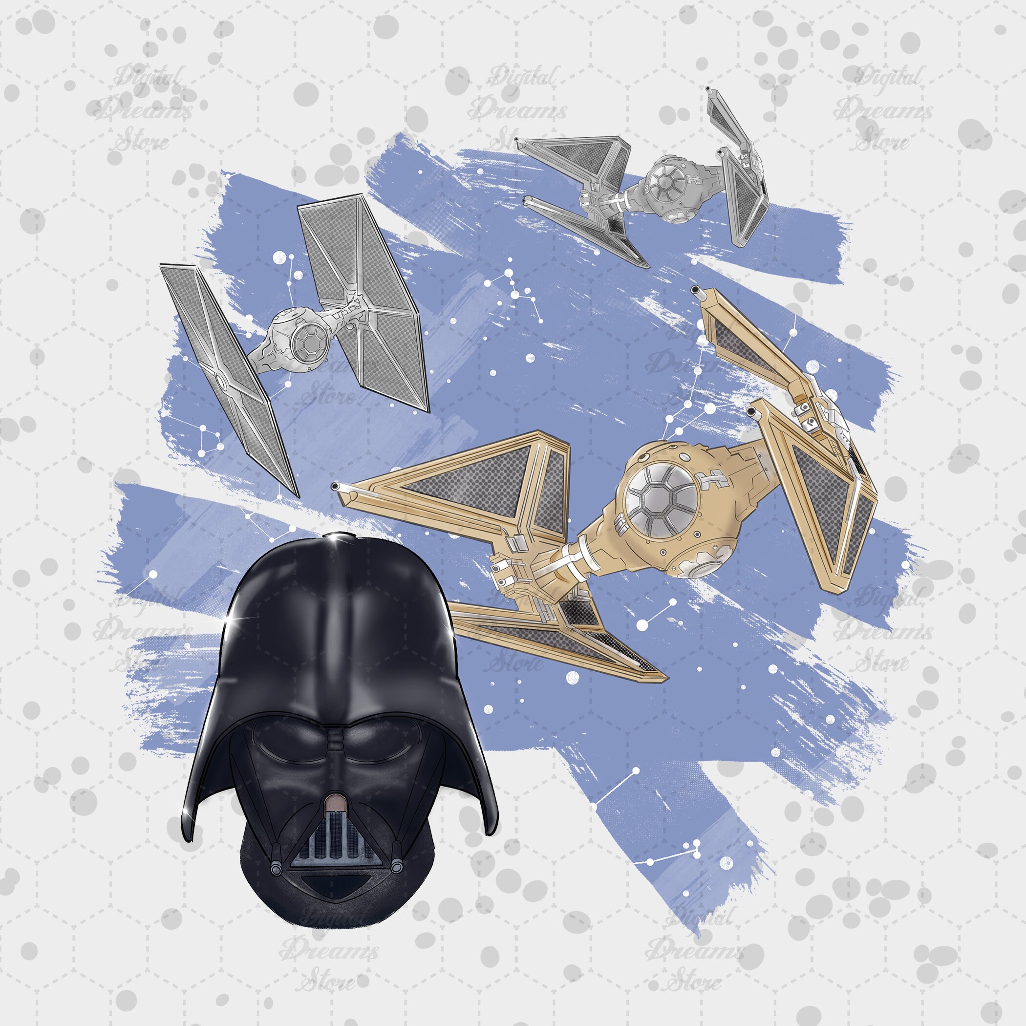 STAR WARS Cliparts Planner Stickers Star Wars Clipart Darth - Etsy