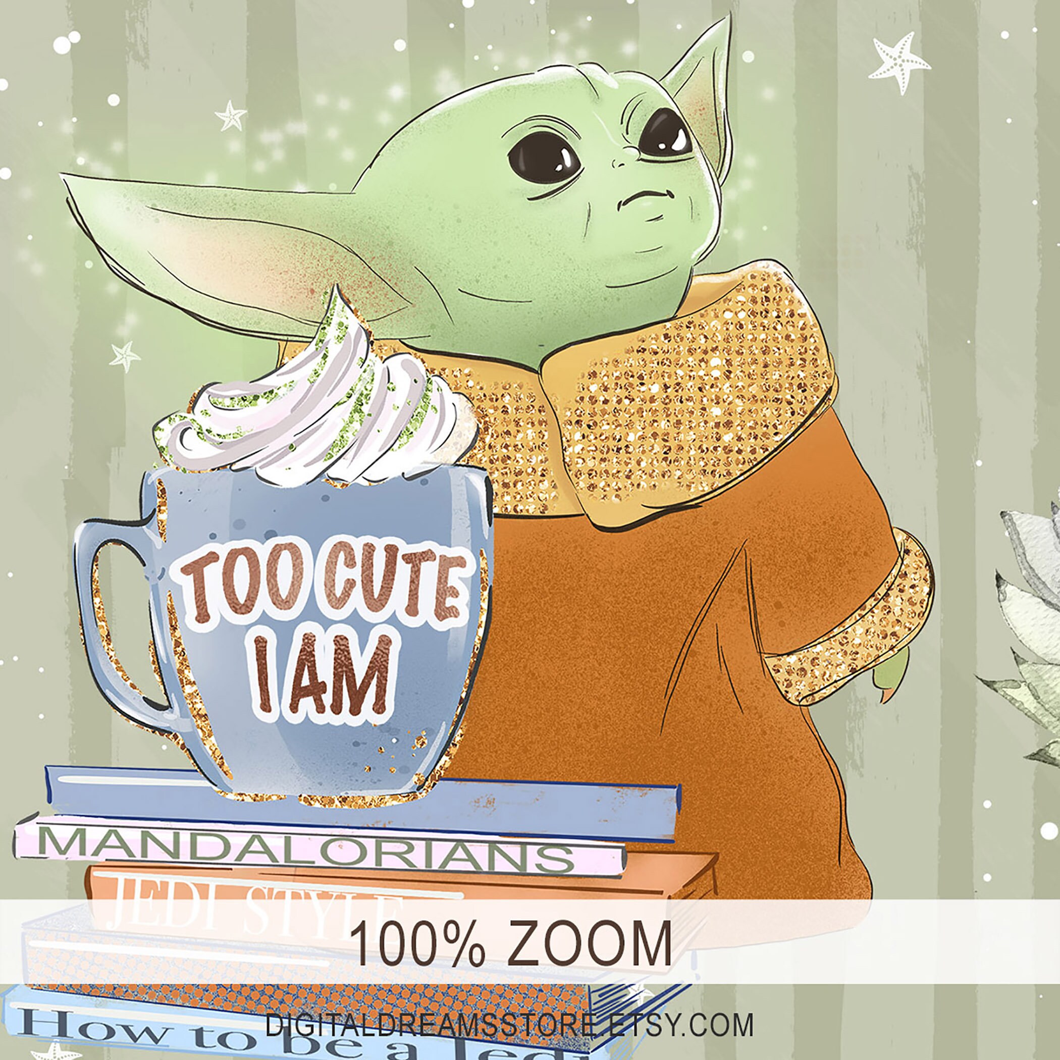 Star Wars Paper: mandalorian Seamless Pattern, Scrapbooking Paper, Star ...