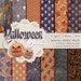 Halloween Digital Paper: "halloween Dreams" Halloween Digital ...