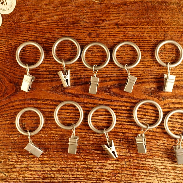 Cafe Curtain Clips - Etsy