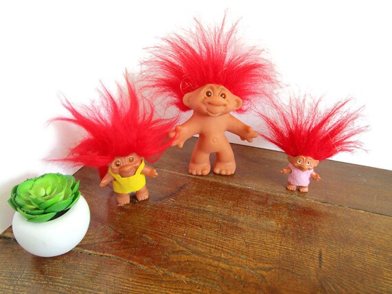 ONE Rare Thomas Dam With Red Hair Vintage 1980s 80s | Etsy