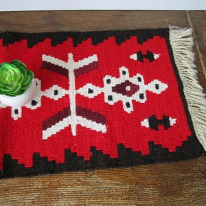 Gorgeous Hand Woven Wool Table Runner Vintage Scandinavian - Etsy