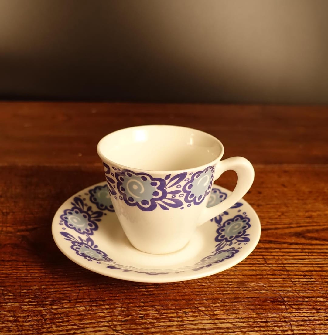 ONE Norwegian Vintage FIGGJO FLINT Norway Coffee Tea Cup and Saucer Set ...