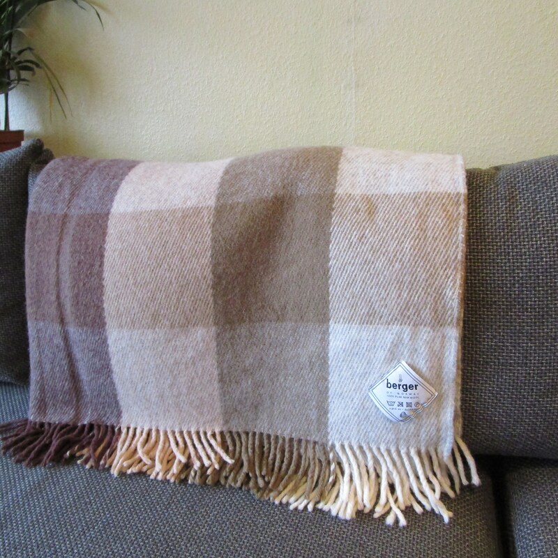 Plaid Wool Throw - Etsy