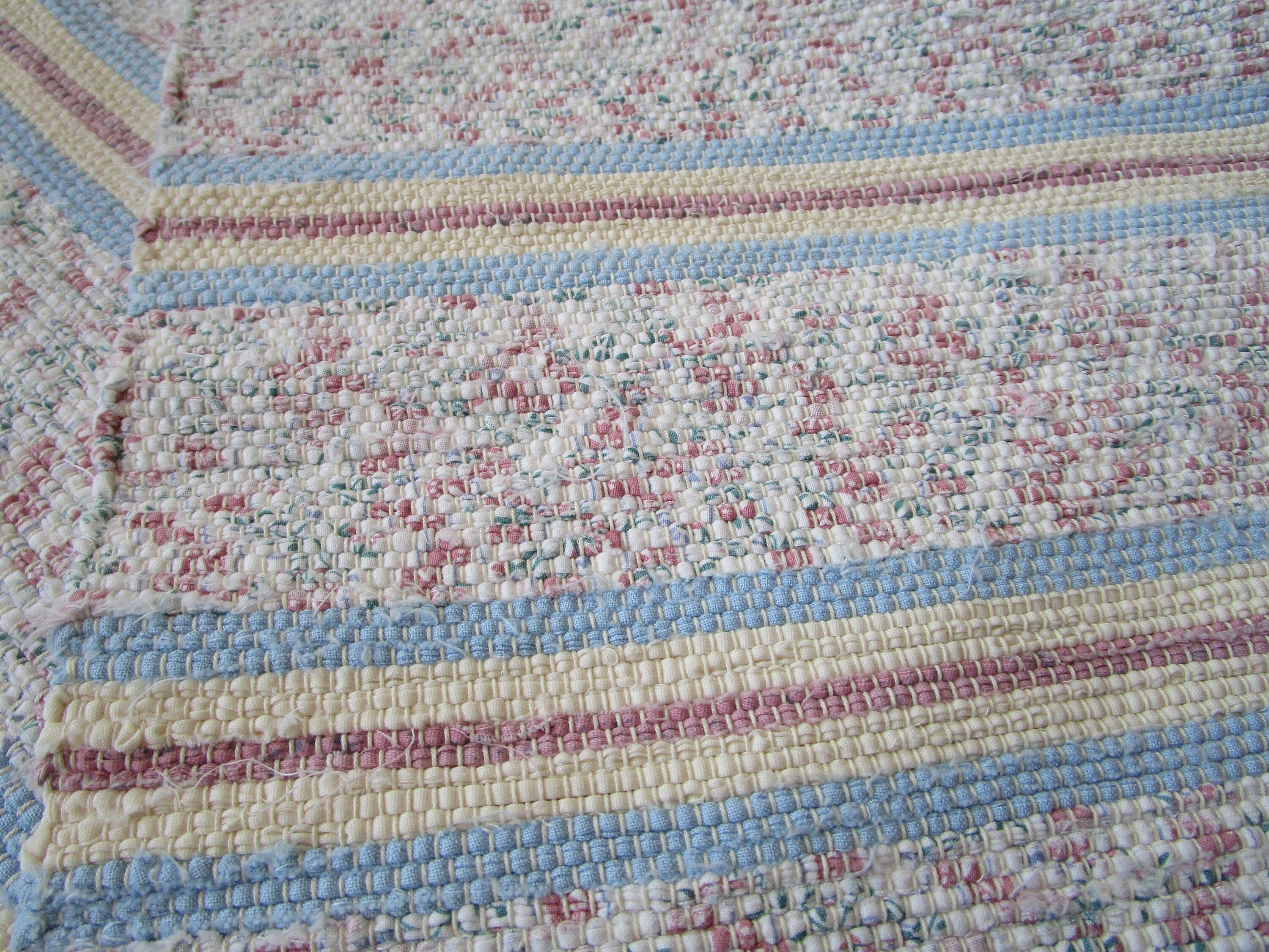Swedish Vintage Table Runner Pastel Colors Rug Rag Runner - Etsy