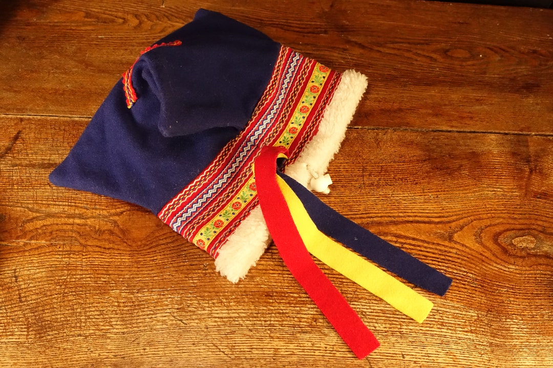 Vintage Sami Lapland Four Winds Hat Scandinavian Saami - Etsy