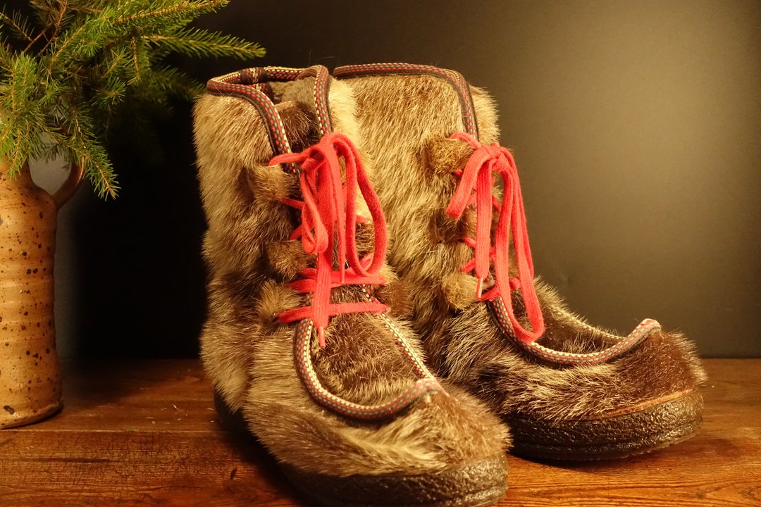 Vintage Sami Laplander Boots Scandinavian Saami Boots Reindeer - Etsy