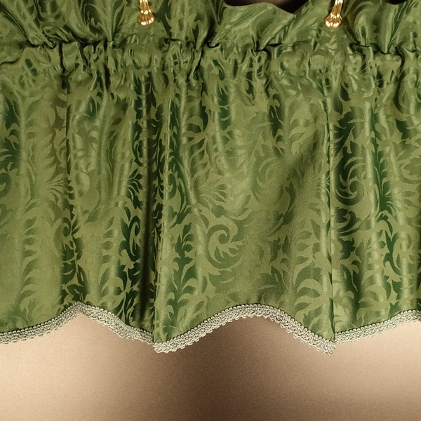 Green Valance - Etsy