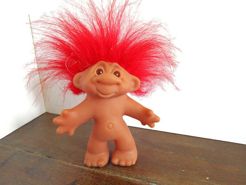 ONE Rare Thomas Dam With Red Hair Vintage 1980s 80s - Etsy