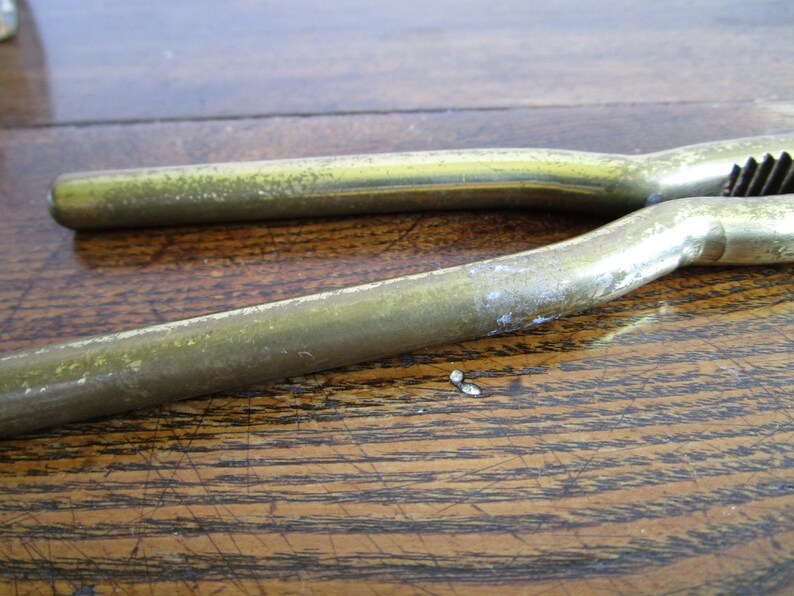 Vintage Brass Nutcrackers Old Nut Crackers Collectible - Etsy