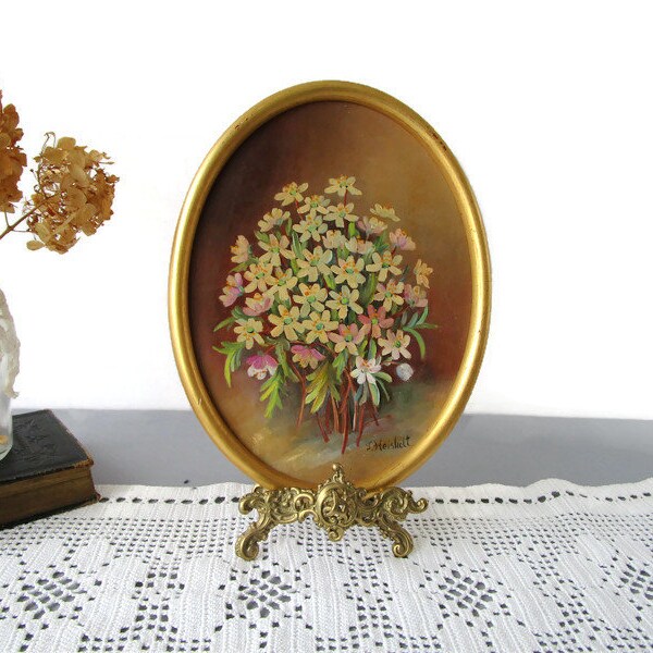 Vintage Original Framed Paintings - Etsy