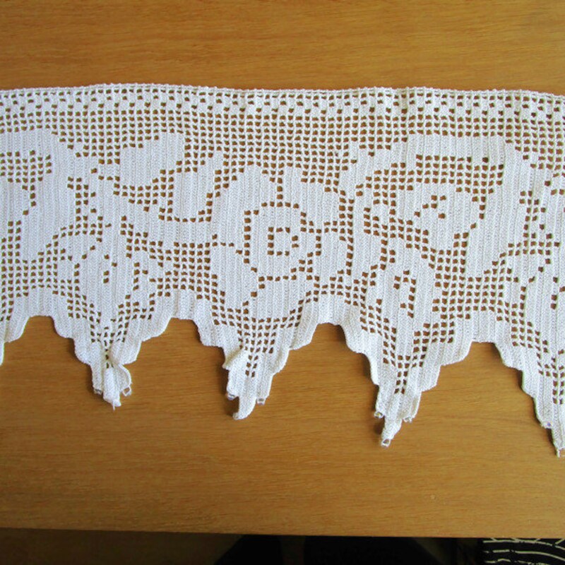 Crochet Valance - Etsy