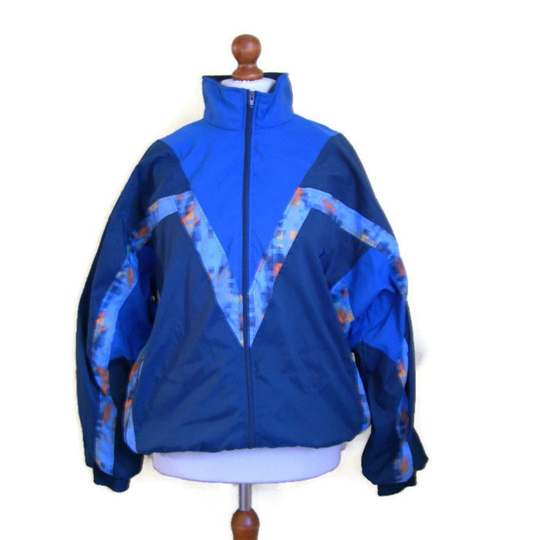 80s 1980s Sports Jacket Brooks Vintage Blue Hipster Grunge - Etsy