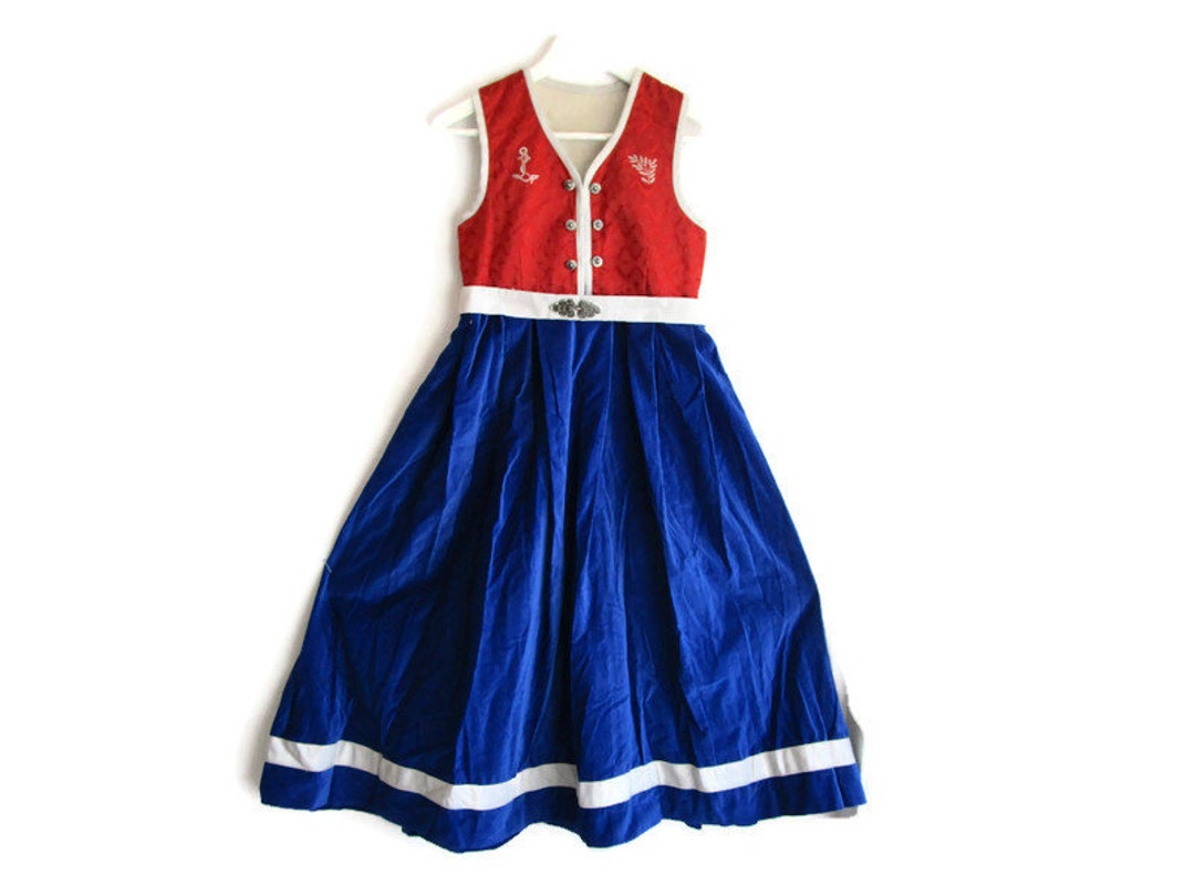 NOS Scandinavian Festdrakt Party Dress for Girl Girls Traditional ...