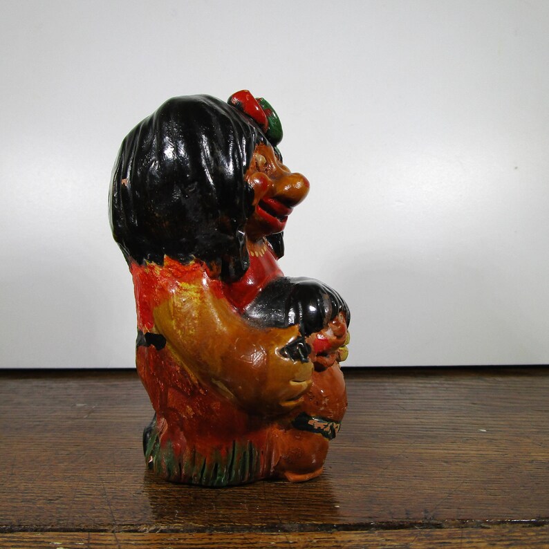 Ceramic Troll Figurine Collectible Trolls Scandinavian Troll - Etsy