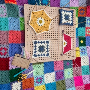 EXTRA LARGE Crochet Blocking Board for Blocking Motifs and Granny ...
