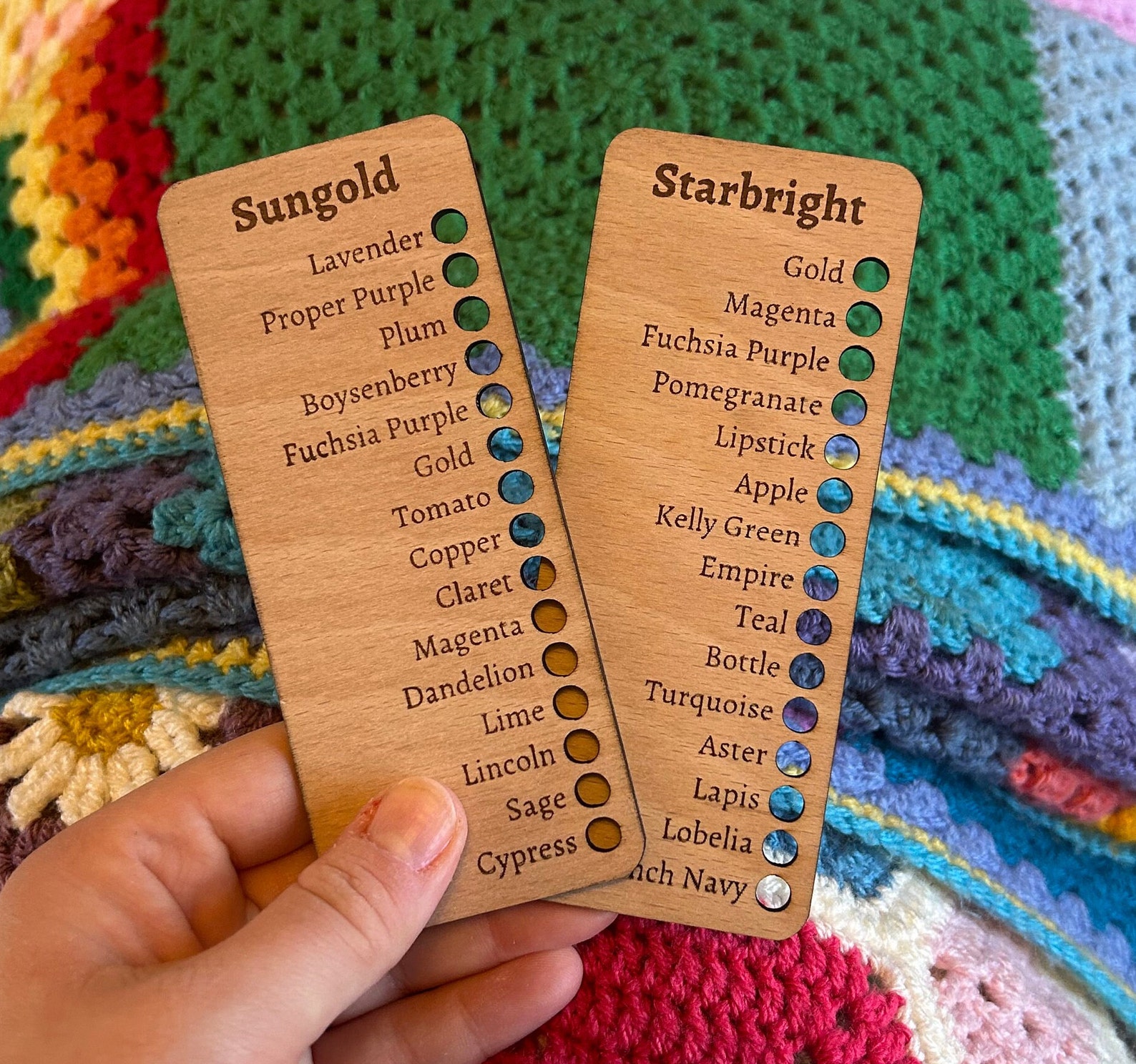 Sungold and Starbright Blanket Stylecraft Shade Card - All Attic24 ...