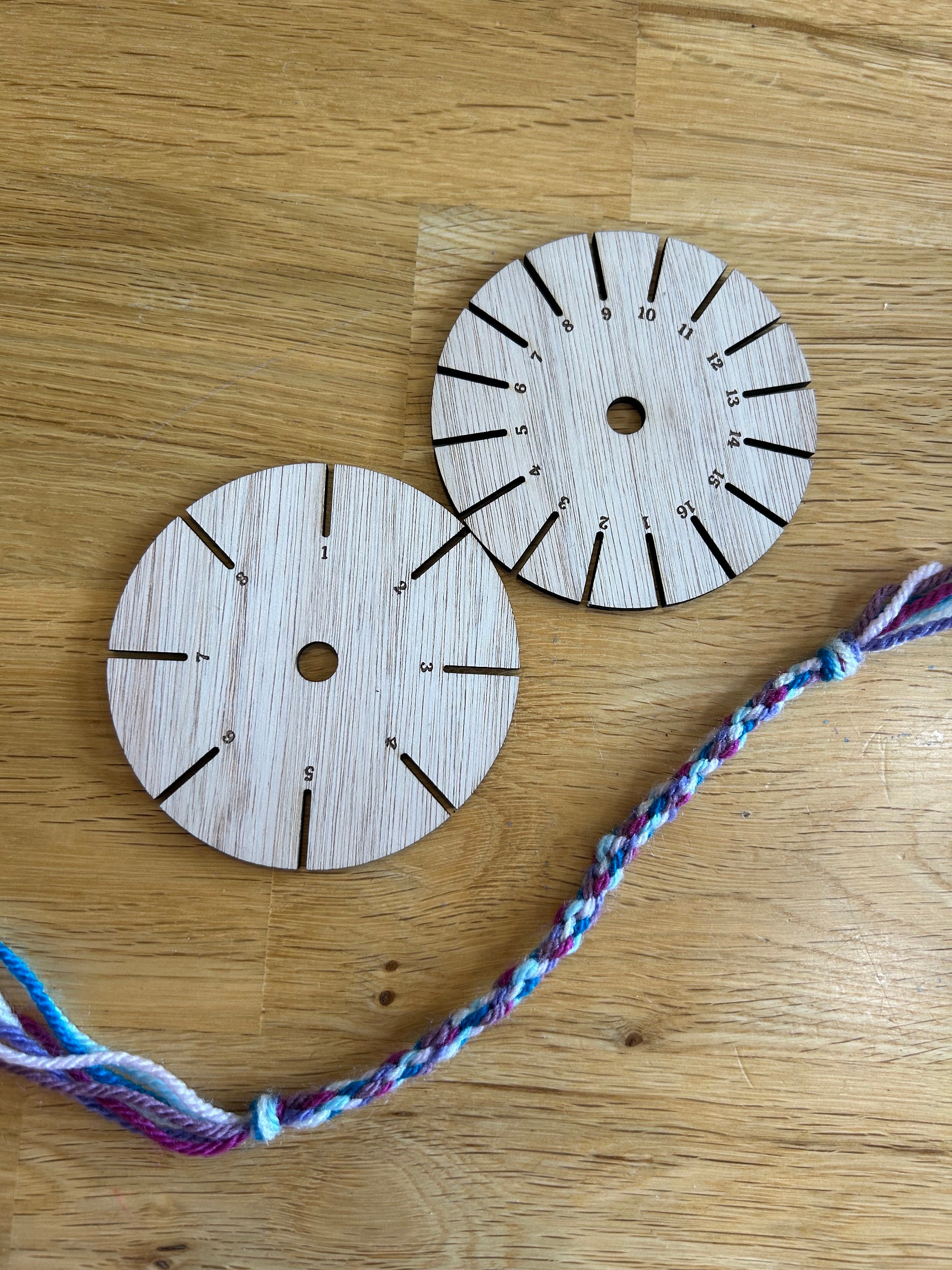 Friendship Bracelet Kumihimo Trollen Wheel - Make Beautiful Woven ...