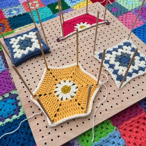 EXTRA LARGE Crochet Blocking Board for Blocking Motifs and Granny ...