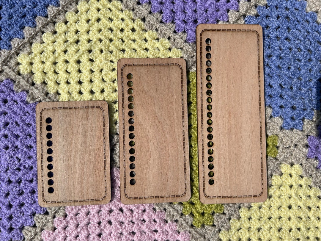 Blank Thread Shade Card Organiser - Crochet / Knit Accessory and Gift ...