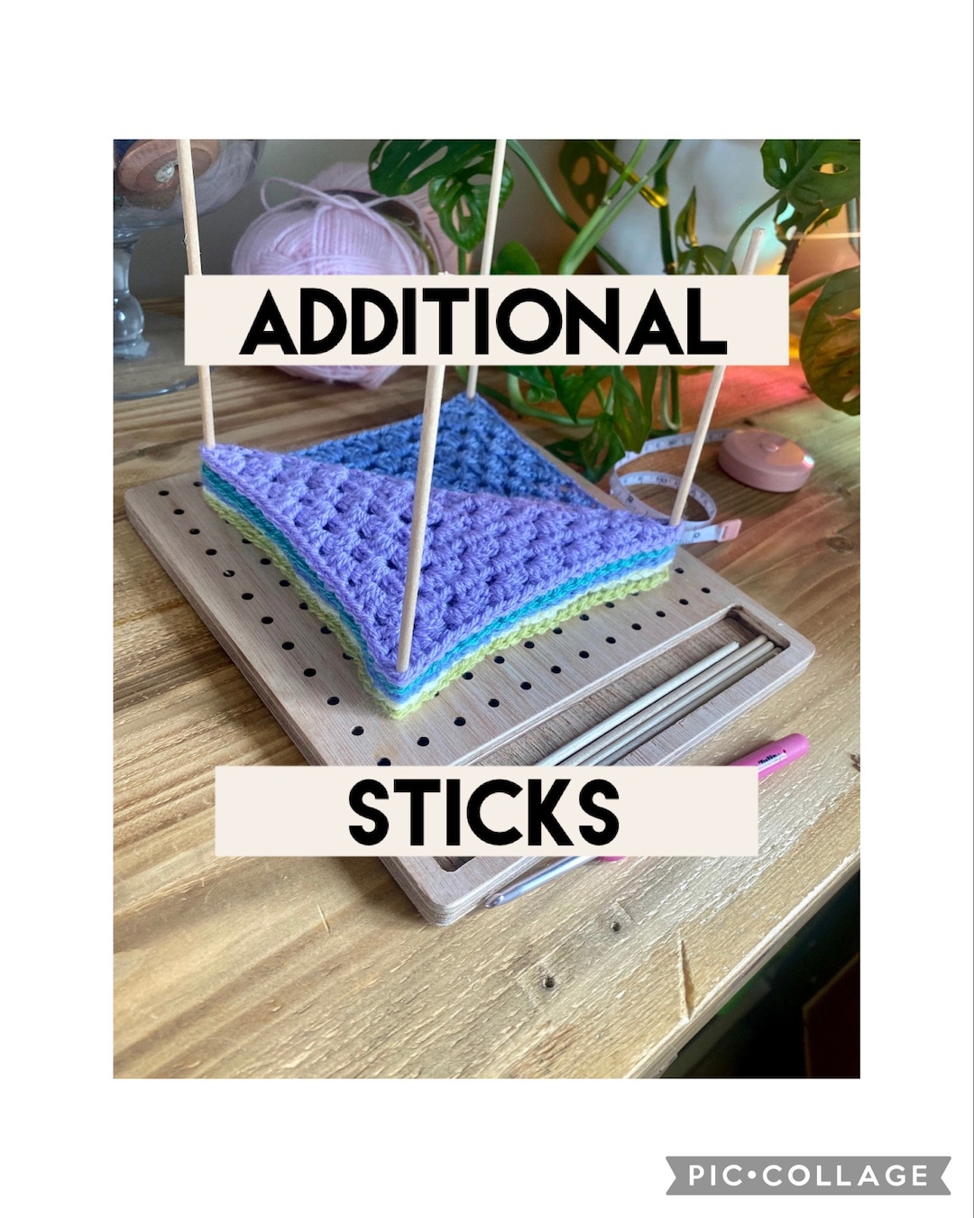 BLOCKING BOARD - Sticks / Dowels Only - Etsy