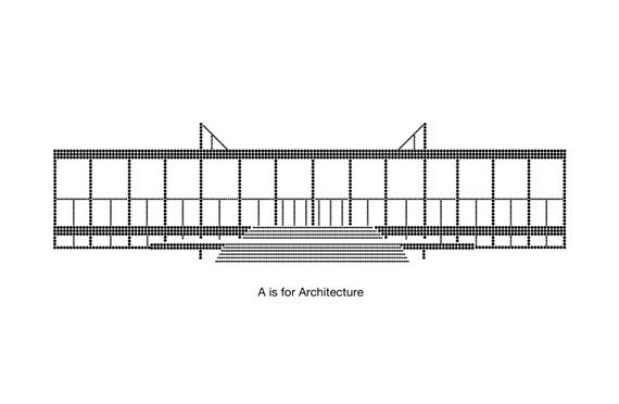 Crown Hall Elevation