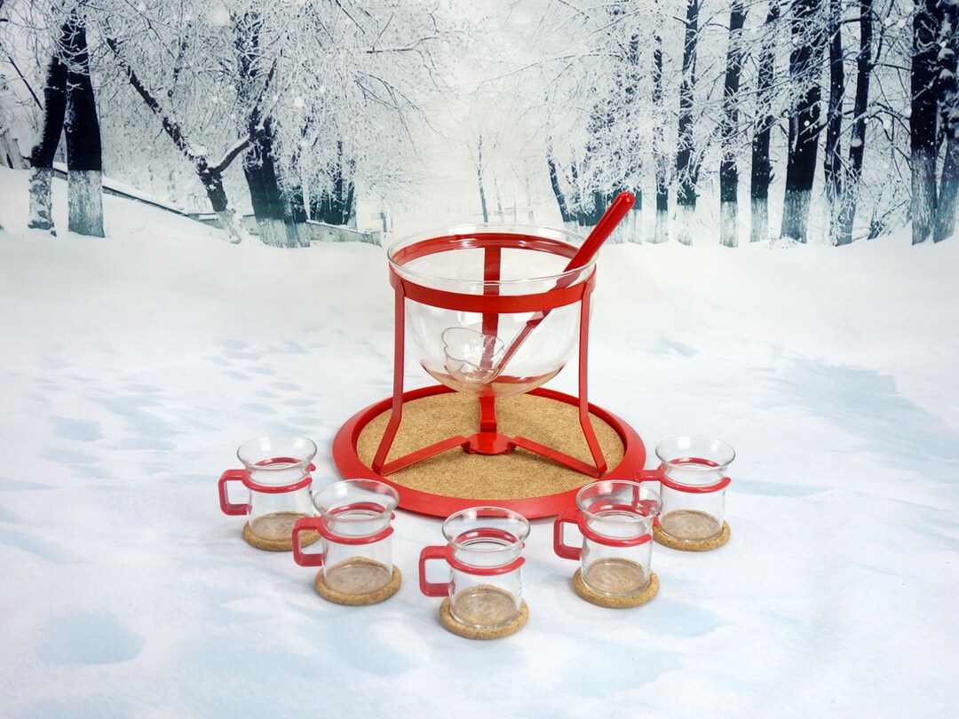 Danish Christmas Glogg or Punch Bowl Set by Bodum Scandi Style Festive ...