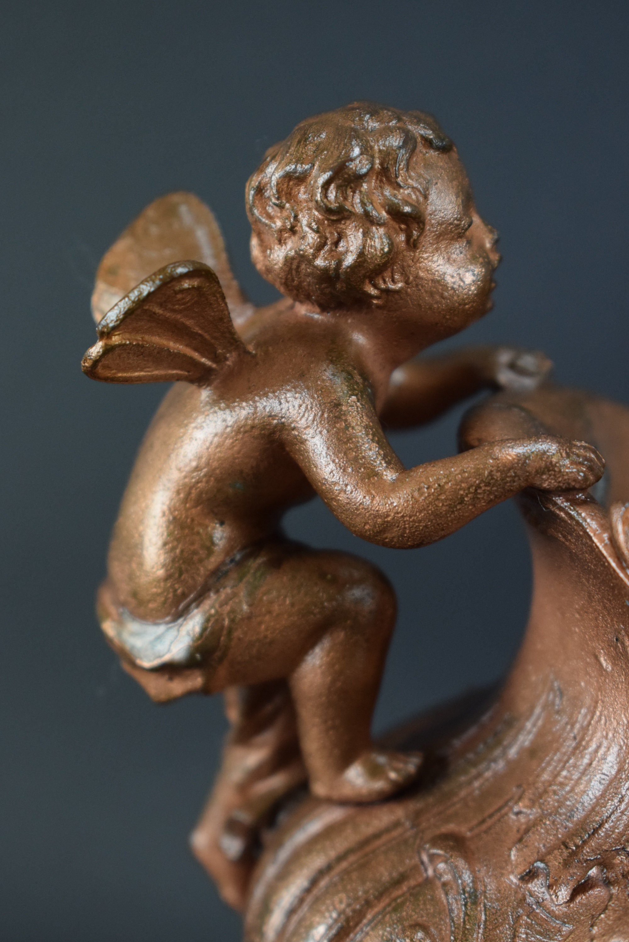 Rococo French Angels Centerpiece Jardiniere Copper Finish - Etsy